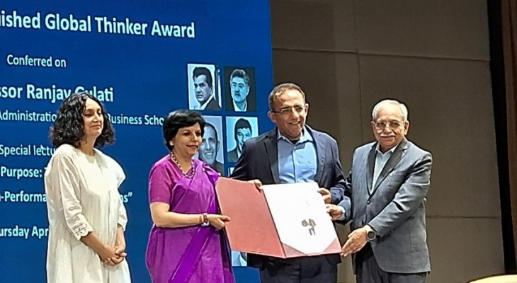 IILM Awards 2025 Distinguished Global Thinker Honour To Ranjay Gulati - BW Education